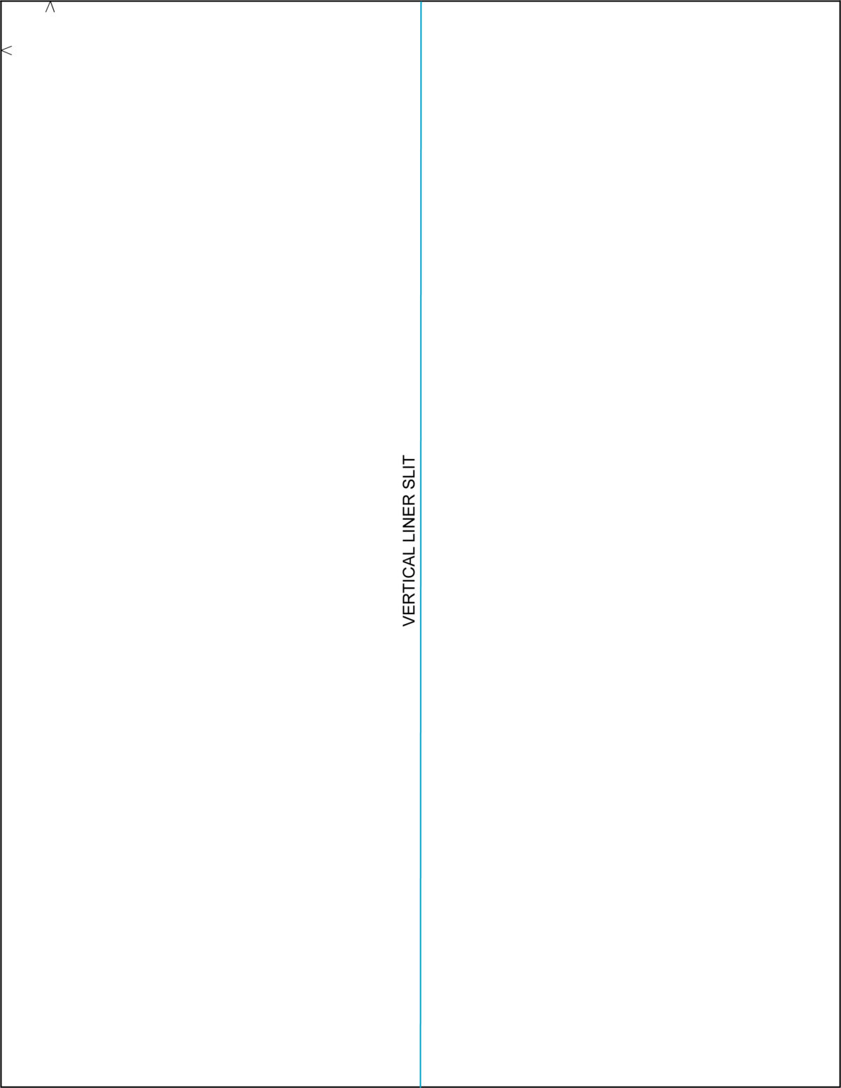 8-1/2" x 11" Vertical Liner Slit Sheeted Labels (1,000 Sheets ...